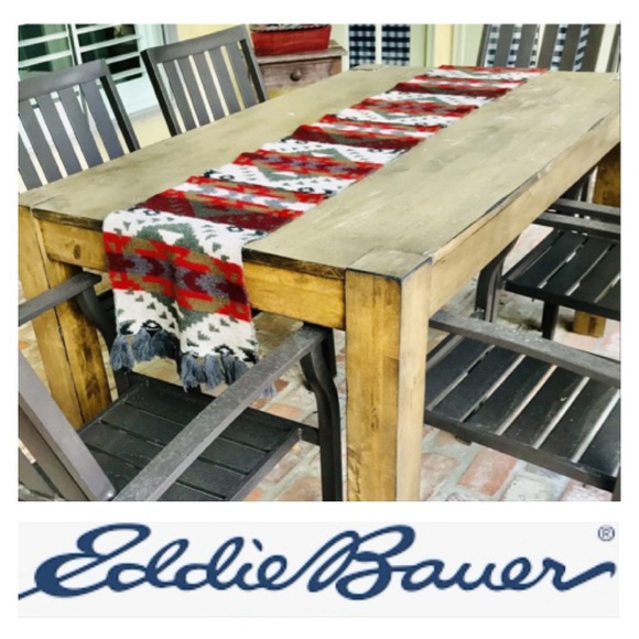 Eddie Bauer | Dining | Eddie Bauer Table Runner Southwestern Navajo ...